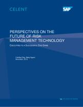 PERSPECTIVES ON THE FUTURE OF RISK MANAGEMENT TECHNOLOGY - SAP - PDF ...