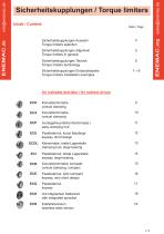 TORQUE LIMITERS - ENEMAC - PDF Catalogs | Technical Documentation ...