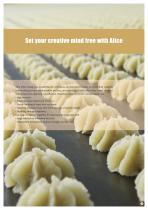 Alice™ . Depositor & Extruder - Aasted - PDF Catalogs | Technical ...