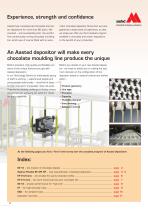 A complete program of chocolate and center depositors - Aasted - PDF ...