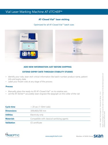 AT-Connect™ - Aseptic Technologies - PDF Catalogs | Technical ...