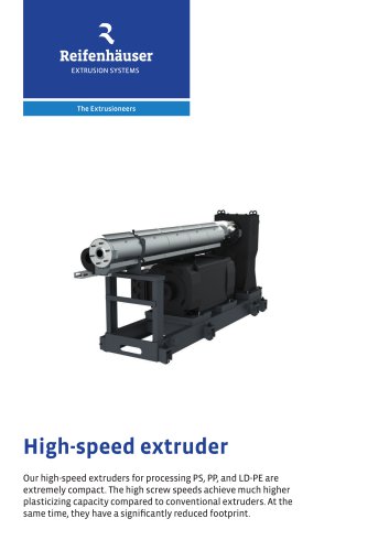 Reifenhäuser Group - Reicofil - PDF Catalogs | Technical Documentation ...