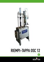 真空充填 / 打栓機 - OSC-12 - Mori-Tem - 一体型 / ボトル用 / オイル用