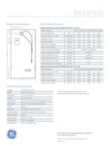 CdTe Thin Film Solar Module 78 W, 80 W, 83 W - GE Renewable Energy ...