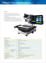 Toolmakers microscope TM-2010 - Leader Precision Instrument Co. Ltd - PDF Catalogs | Technical ...