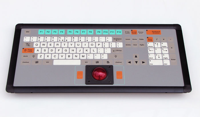 Teclado de mesa - KT-105-I-50 - k-tronic S.r.l. - capacitivo / 105 ...