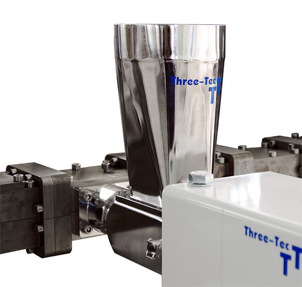 Alimentador para produto pulverulento - Three-Tec GmbH - para granulados / para extrusora