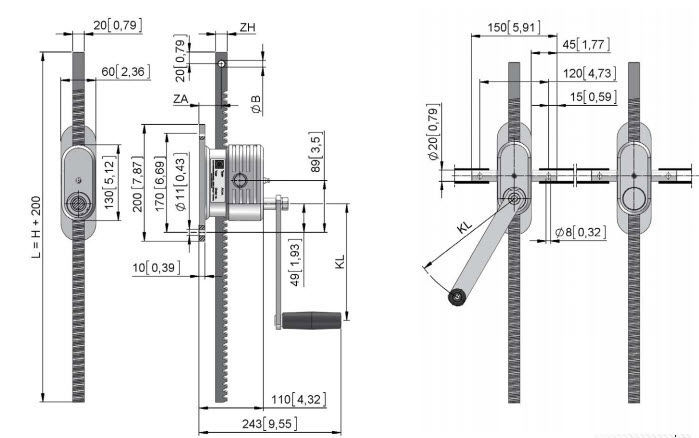 Cremalheira - HZW 53 - Lock Antriebstechnik GmbH
