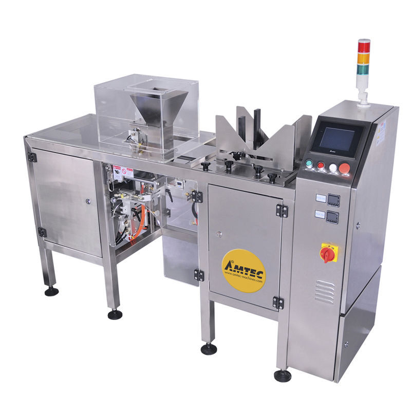 Ensacadeira horizontal - up to 15 pcs./min. - AMTEC Packaging Machines - a vácuo / automática