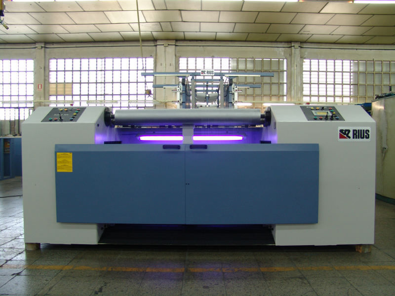 Urdideira direta - UC-800 TANDEM - RIUS-COMATEX - para a malha de corrente