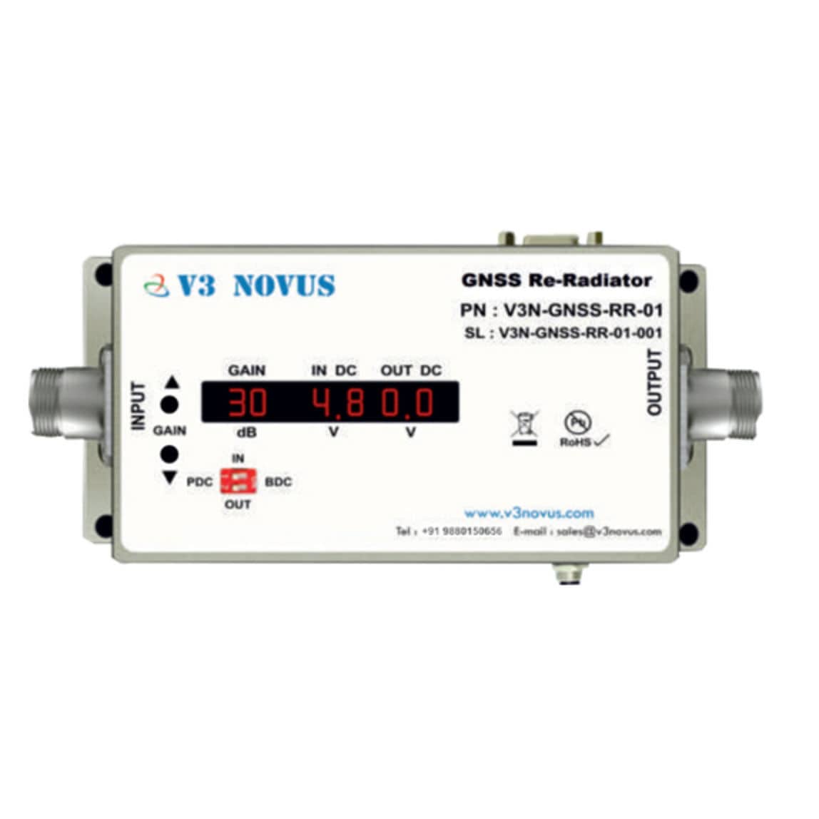 Receptor digital - V3Novus Pvt Ltd - GNSS / GPS / GLONASS