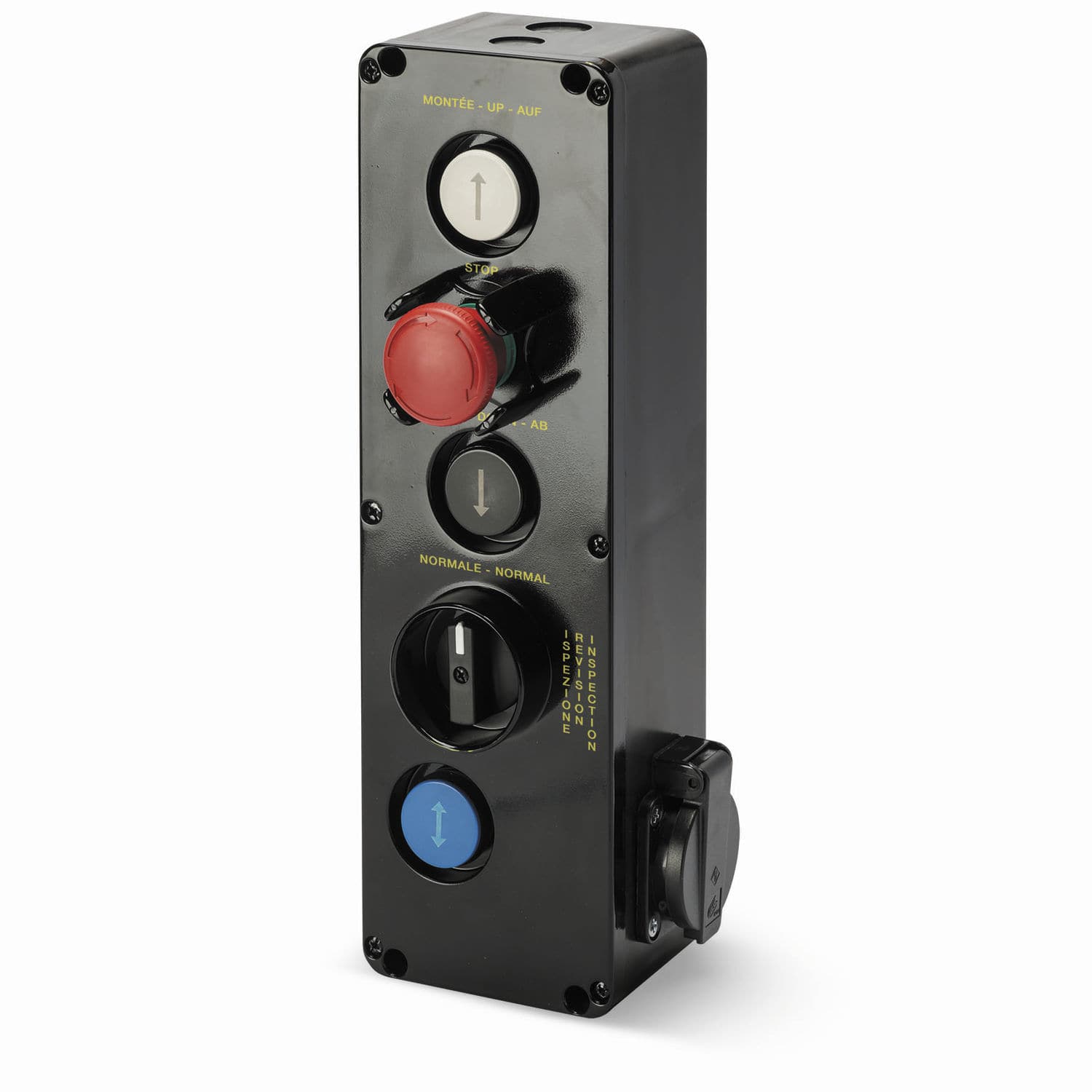 Botoeira de 5 botões - GM660 BLACK - Giovenzana International B.V ...