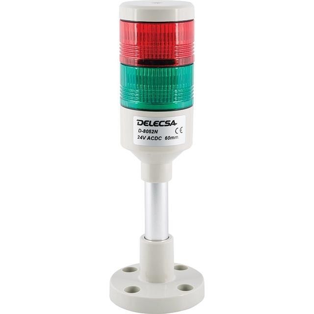 Coluna luminosa de LED - D-8052 - DELECSA - de 5 cores / IP65 Coluna luminosa de LED - D-8052 - DELECSA - de 5 cores / IP65