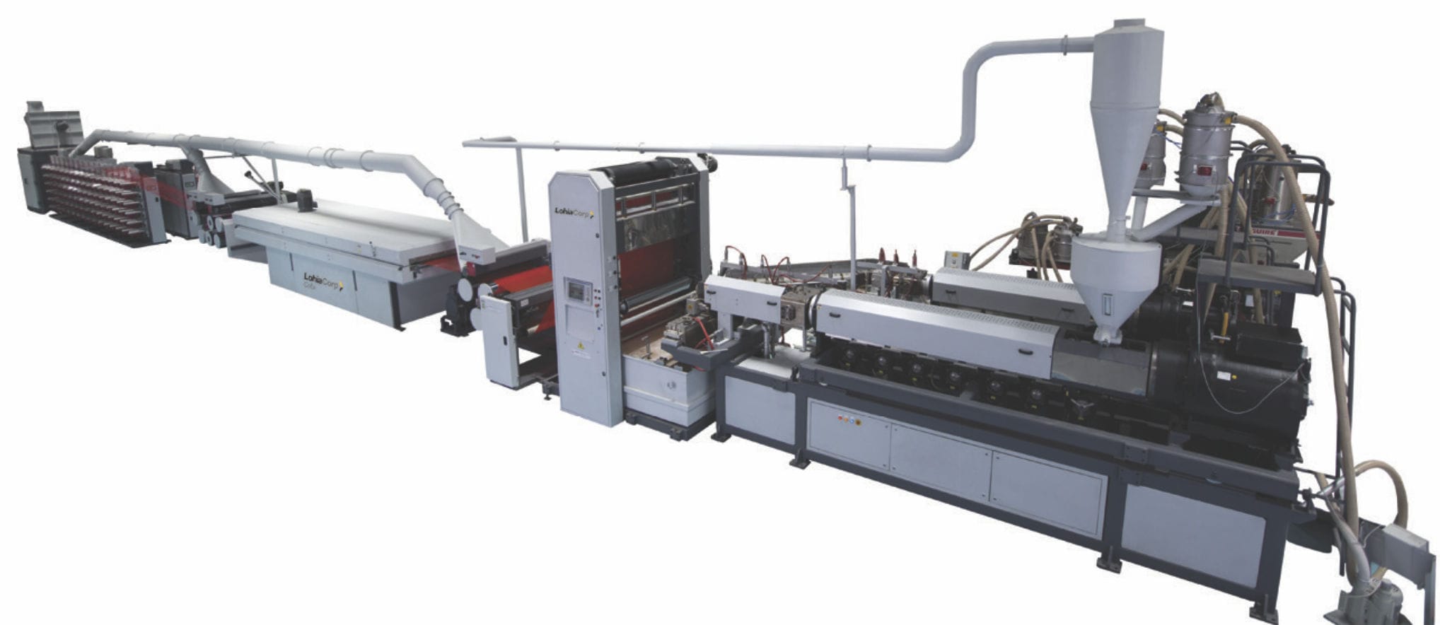 Linha de coextrusão de 3 camadas - CoEx series - Lohia Corp Limited ...