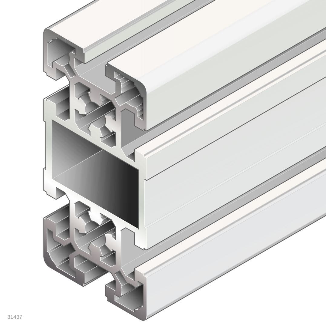Perfil em alumínio anodizado - 3842537825 - Bosch Rexroth - Assembly ...