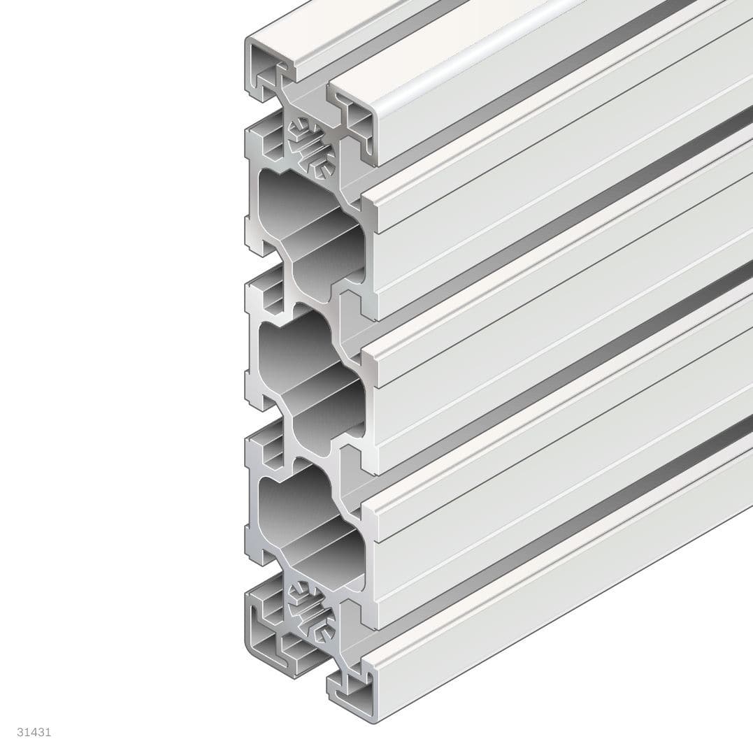 Perfil em alumínio anodizado - 3842553616 - Bosch Rexroth - Assembly ...