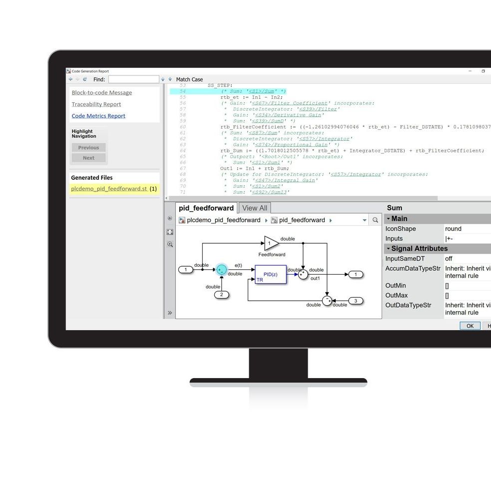 Software de simulação - Simulink PLC Coder™ - The MathWorks - de CLP