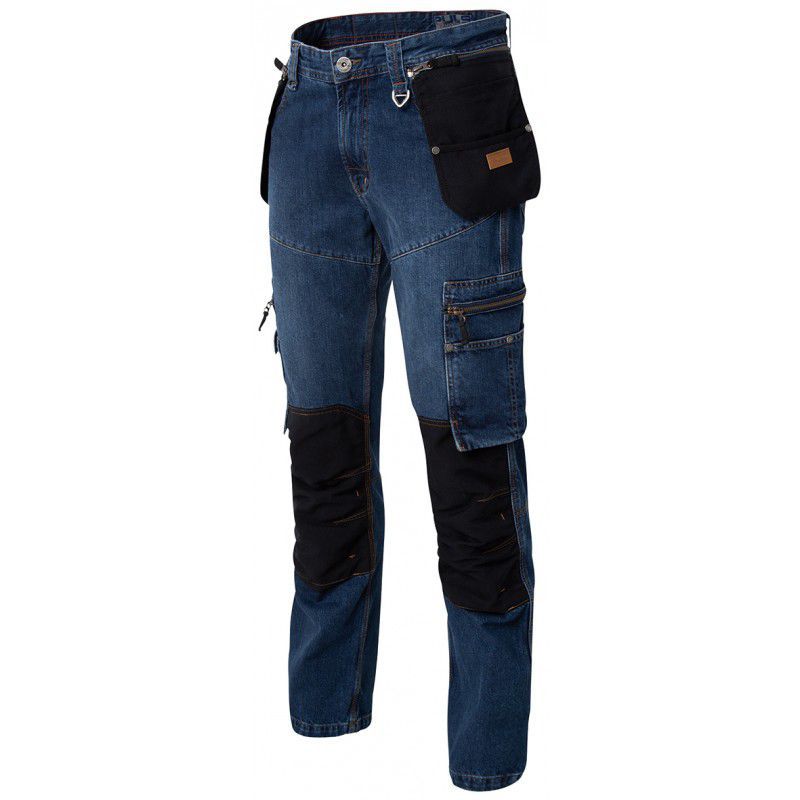 Calça em denim - 03069999145 - Molinel - de trabalho / em poliamida ...