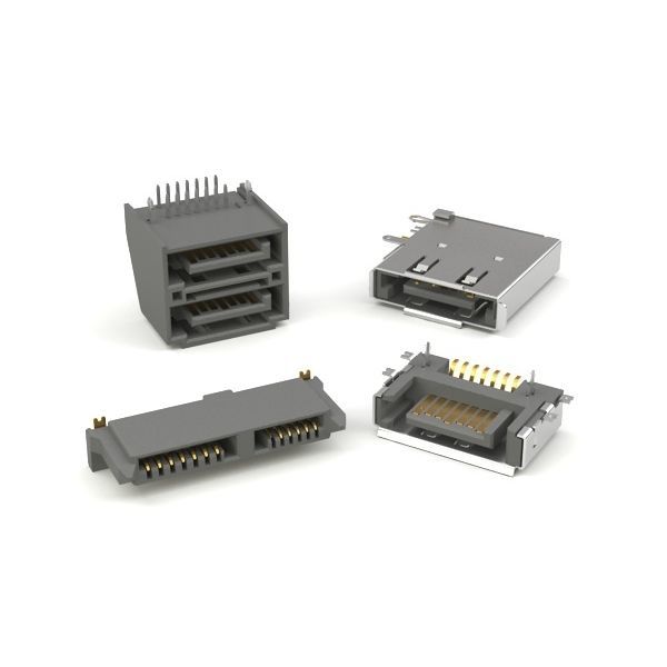 Conector SATA - SATA series - ADAM tech - de dados / eSata / de ângulo reto