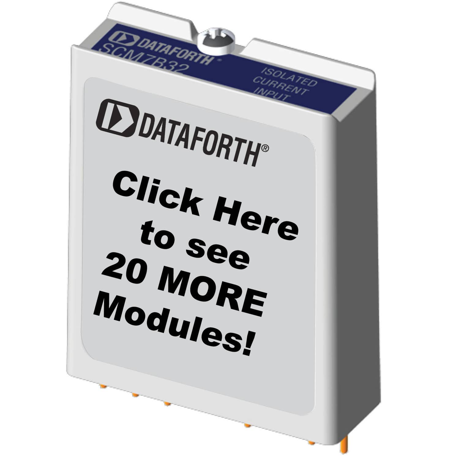 Módulo de entrada para RTD - SCM7B34 Series - Dataforth Corporation - isolado / de 2 fios / de 3 ...