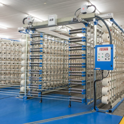 Esquinadeira de fios têxteis - F series - COMSAT - de quadro fixo / de ...