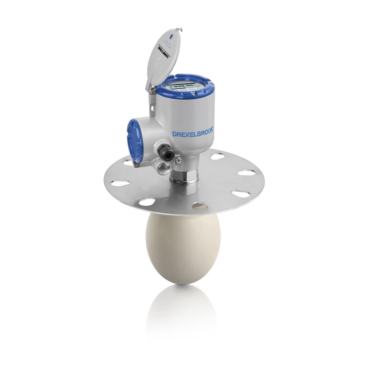 Transmissor de nível tipo radar FMCW - DR6400 - AMETEK Drexelbrook - para sólidos / HART / NAMUR