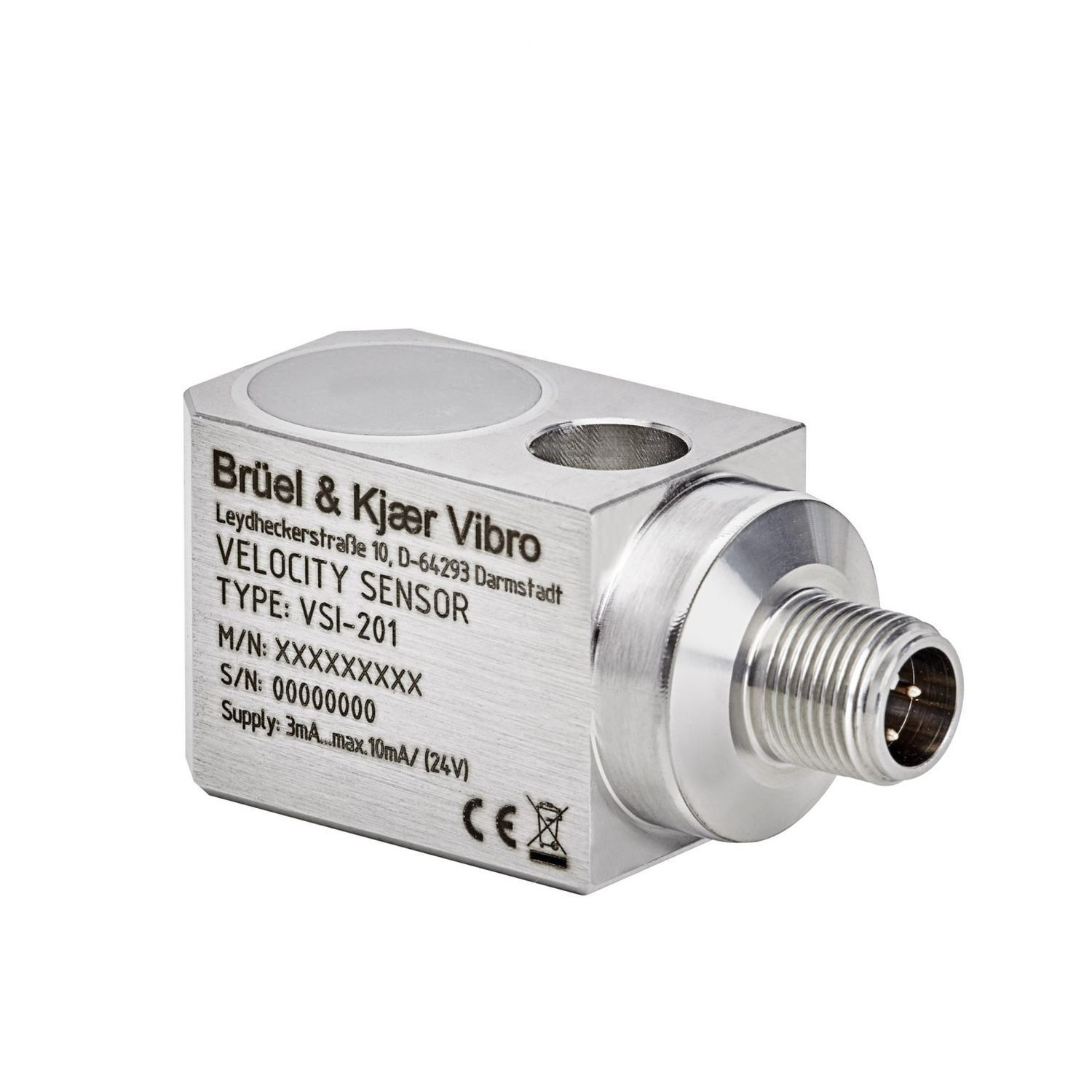 Sensor de velocidade de vibração MEMS - VSI-201 - Brüel & Kjær Vibro