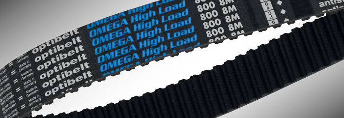 Correia dentada - OMEGA High Load - Optibelt - em borracha / industrial / de alto desempenho