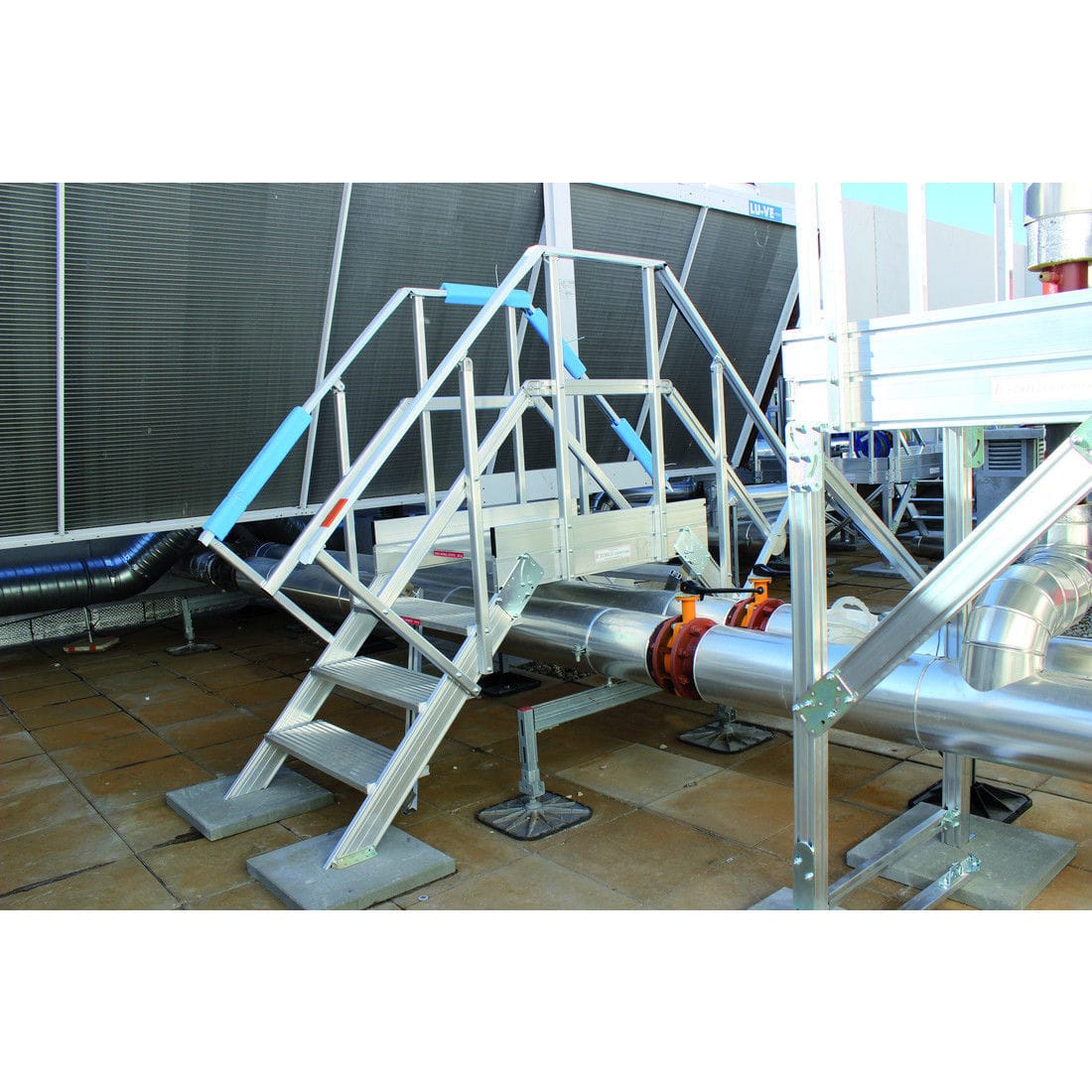 Escada fixa reta - SECUACCESTOIT - L'Echelle Européenne - metálica