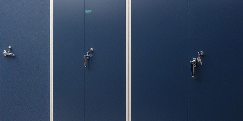 Armário de acondicionamento - LOCK series - DEXION - de escritório / de ...