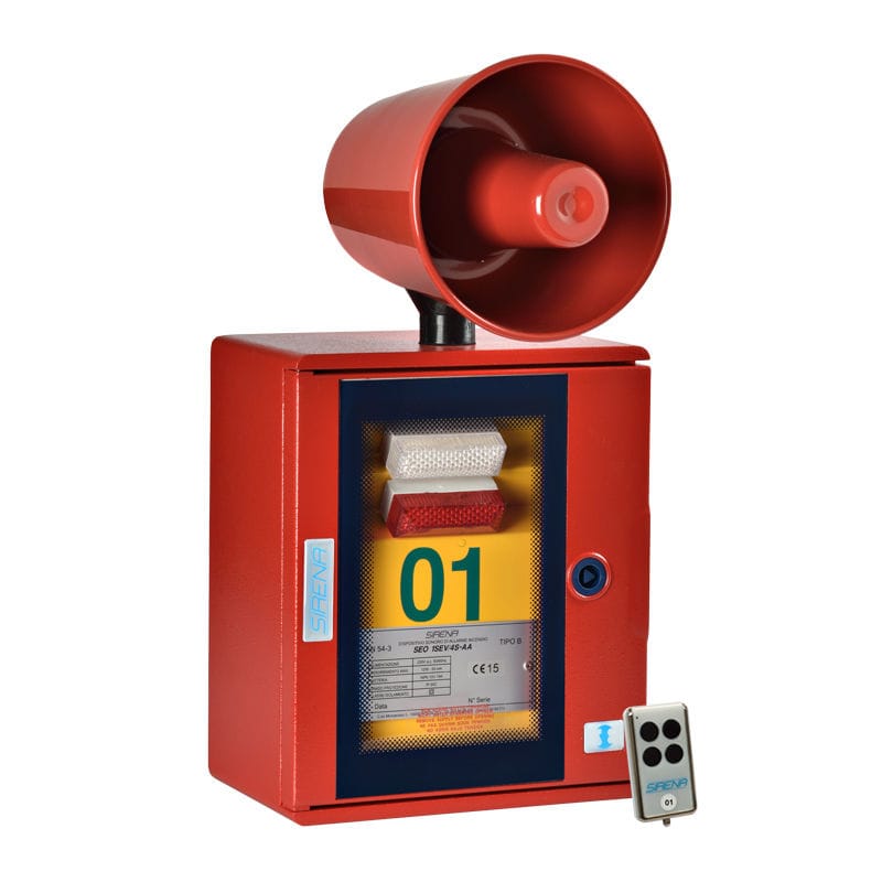 Sirene sem indicador luminoso - SEO 1 SEV/4S.AA - SIRENA S.p.A. - IP65 ...