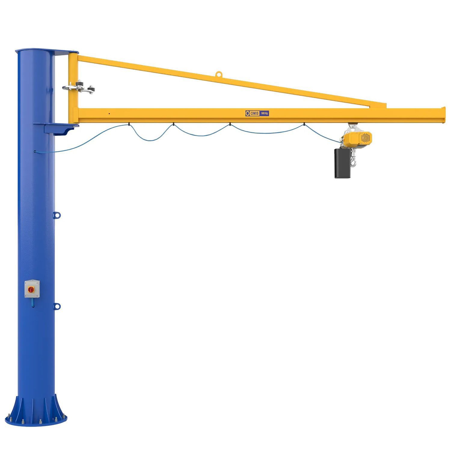 Guindaste de coluna - C - OMIS - 270° / ergonômico / com controle elétrico