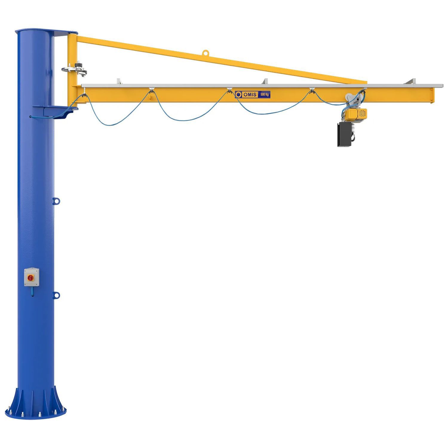 Guindaste de coluna - C2T - OMIS - 270° / ergonômico / com controle ...