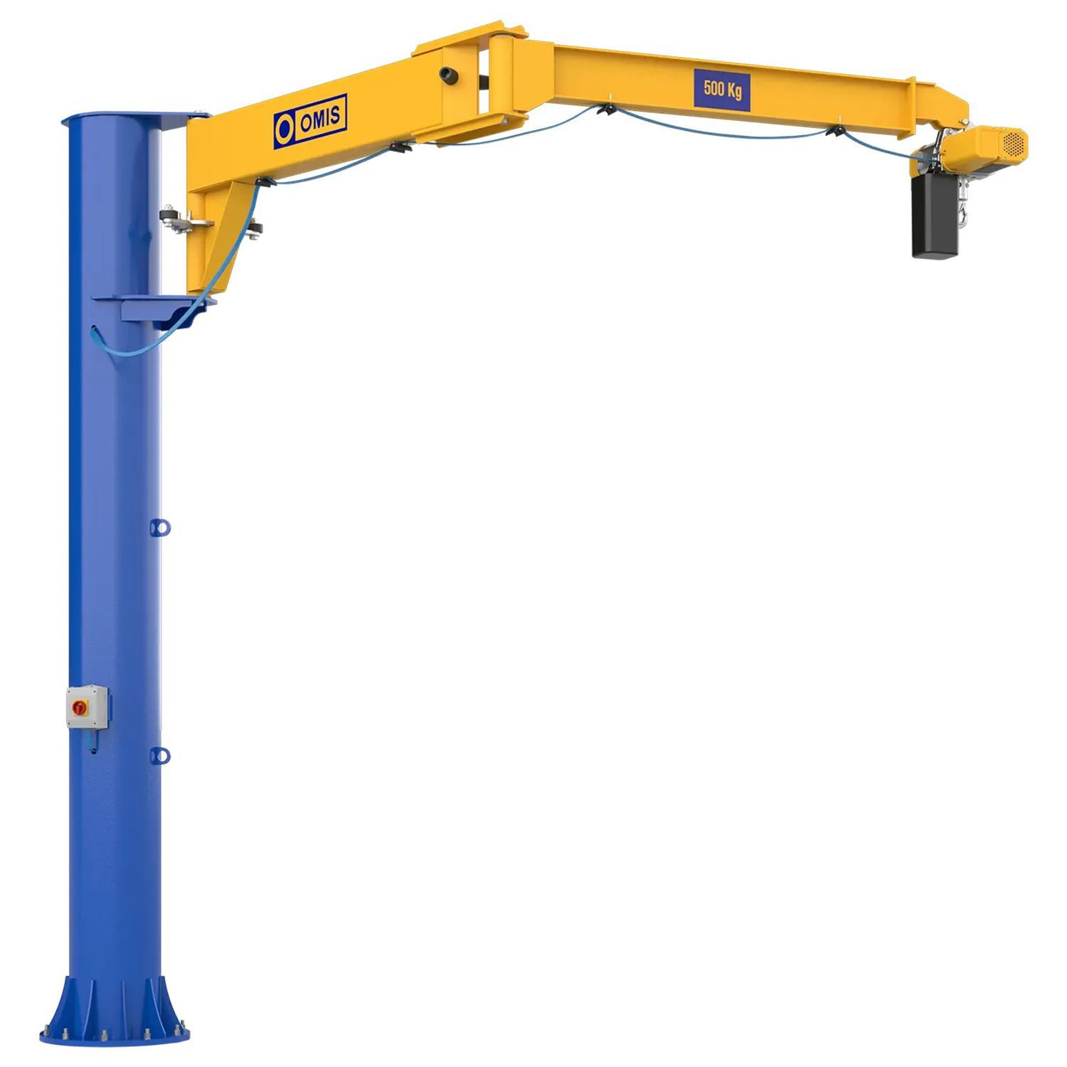 Guindaste de coluna - CS - OMIS - 300° / ergonômico / articulado