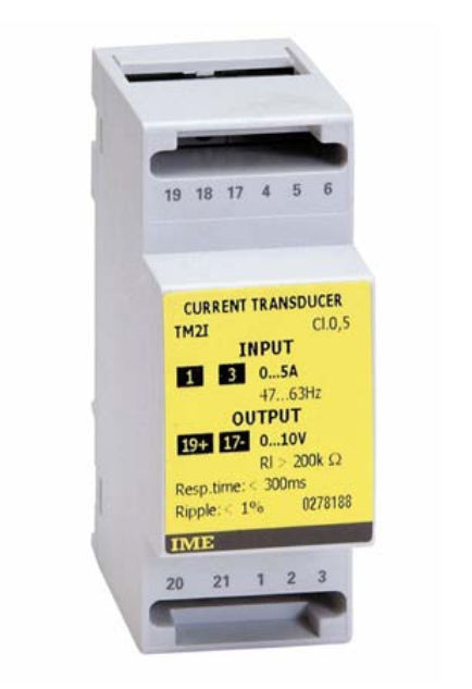 Transdutor de corrente para trilho DIN - Tema I - IME Spa - CA