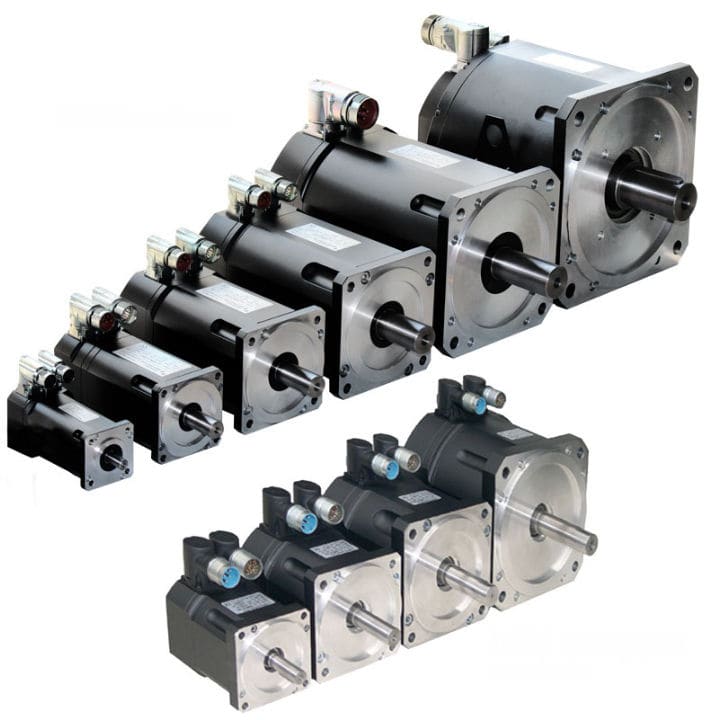 Motor sem escovas - DSM series - D.Electron - IP65 / compacto / 8 polos