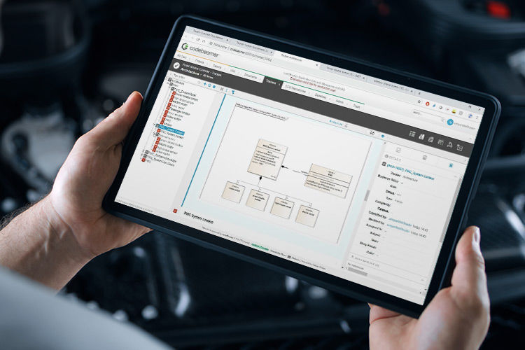 Software de gestão de ciclo de vida - Codebeamer - PTC - de interface ...
