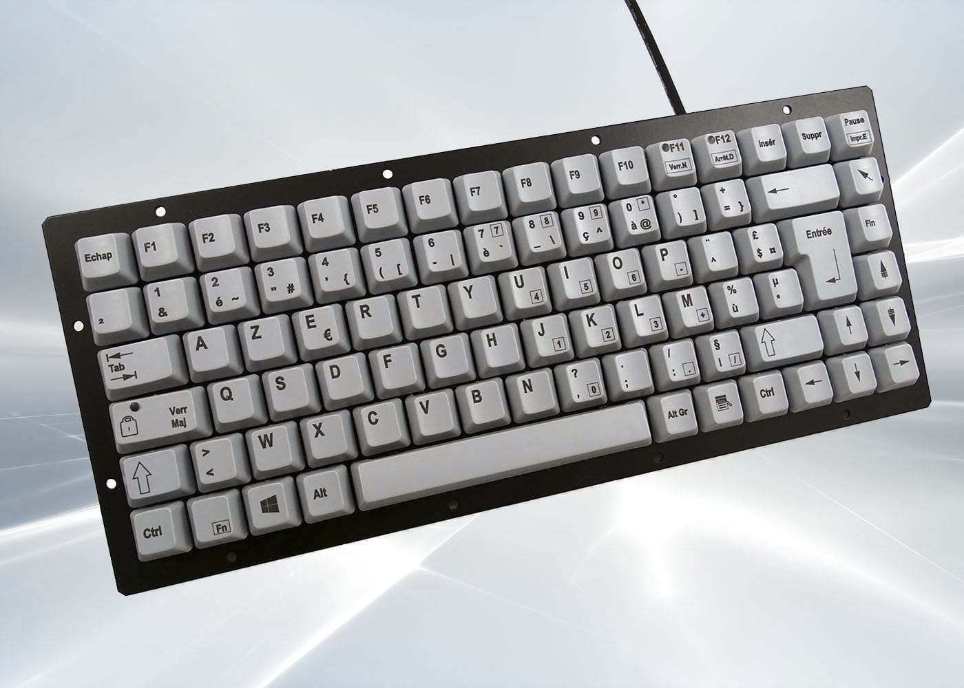 Teclado de mesa - NX554-02 - NICONIX - com teclas mecânicas / 86 teclas ...