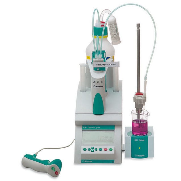 Titulador - 876 Manual Titrator plus - Metrohm