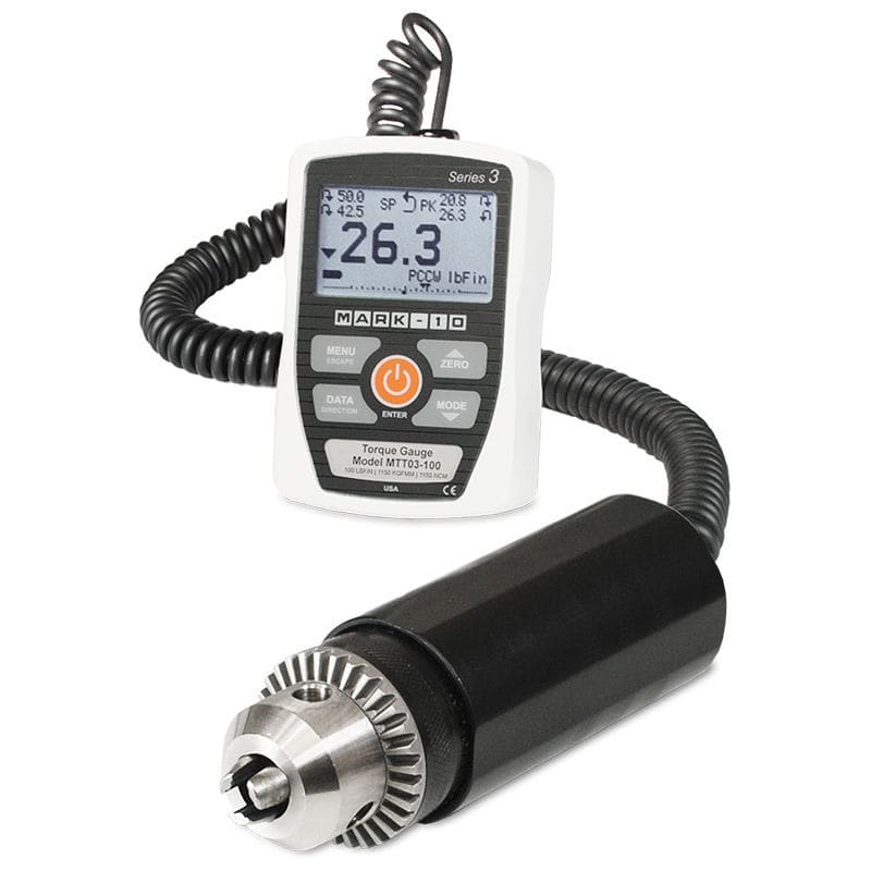 Medidor de torque portátil - MTT03 series - Mark-10 - para regulagem do ...