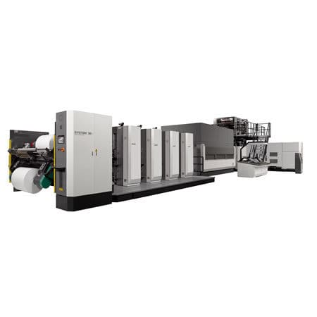 Impressora offset rotativa - SYSTEM 38S - Komori - para papel