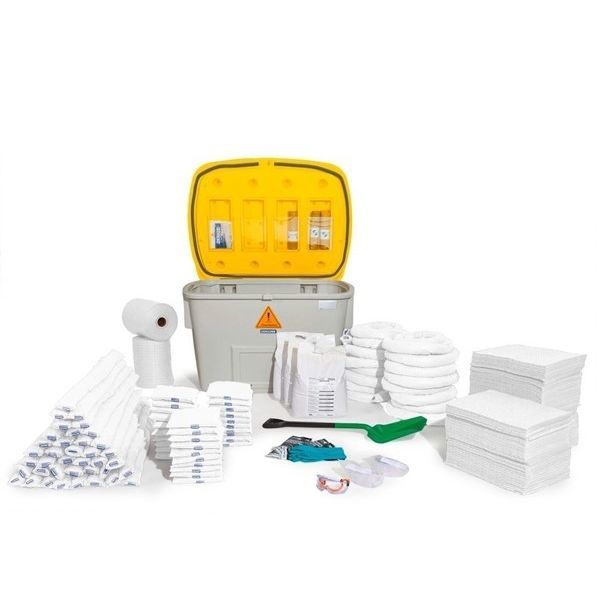 Absorvente almofada - 267672W - DENIOS - folha / rolo / de hidrocarboneto