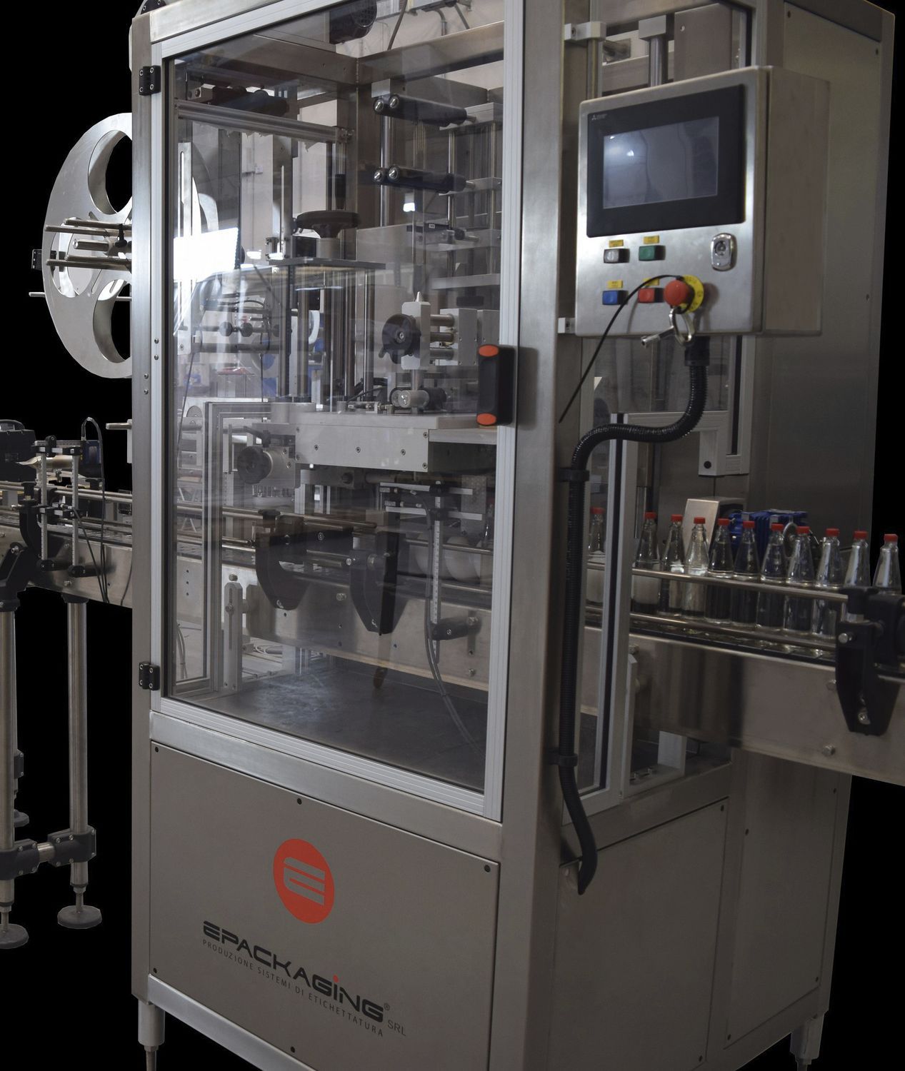 Rotuladora automática - SIRIO – 150 - E-Packaging Srl - para aplicação ...