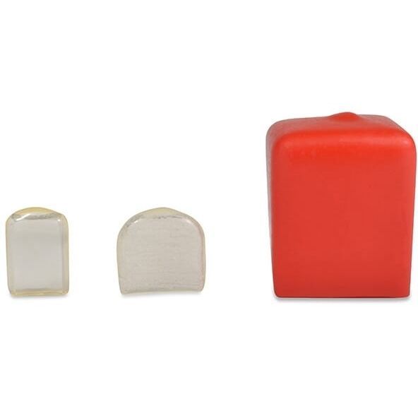 Tampa (cap) quadrada - 162 series - emico - em PVC / com espiga