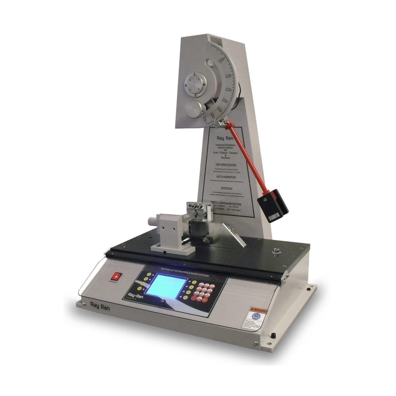 Pêndulo de impacto IZOD - RR/IMT - Ray-ran