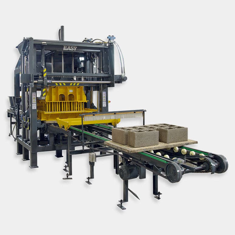 Máquina de fabricação de blocos em concreto - COMPACTA EASY - prensoland