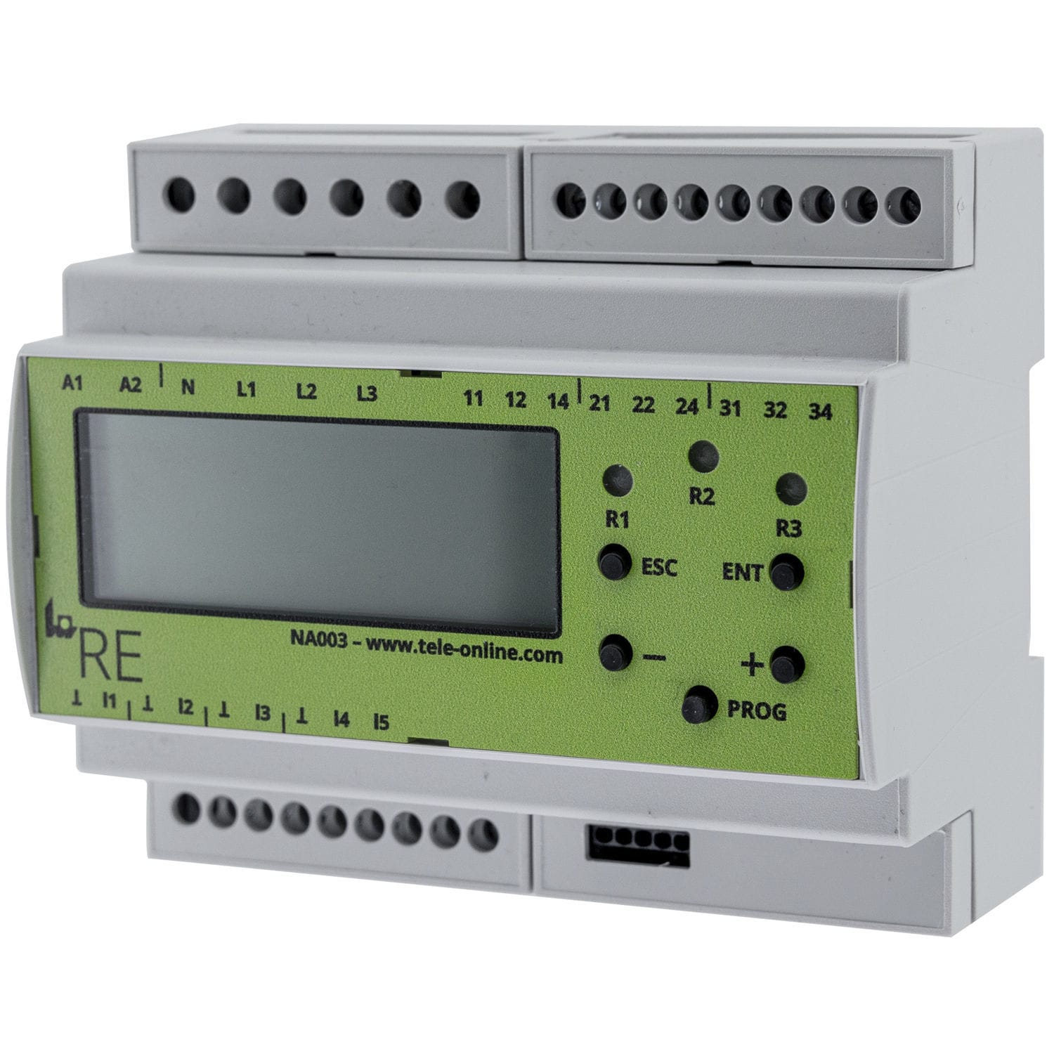 Relé de proteção para rede e sistema - NA003.COM-64 - TELE Haase ...