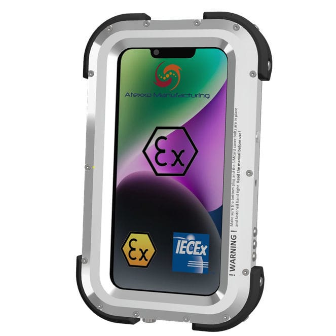 Smartphone industrial ATEX - Atexxo B.V. - Wi-Fi / com Bluetooth / 5G