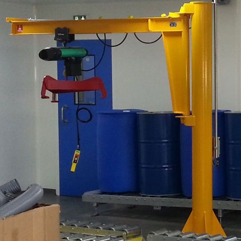 Guindaste de coluna - ERIMAC - de elevação / elétrico / ATEX