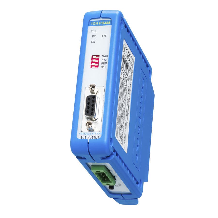 Repetidor RS-485 - 101-201101 - PROCENTEC - PROFIBUS